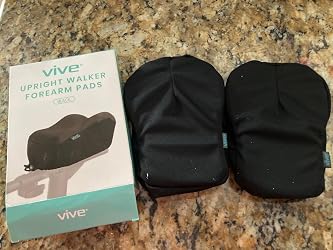 Amazon.com: Vive Upright Walker Forearm Pads For Seniors (2 Pcs) - Foam ...
