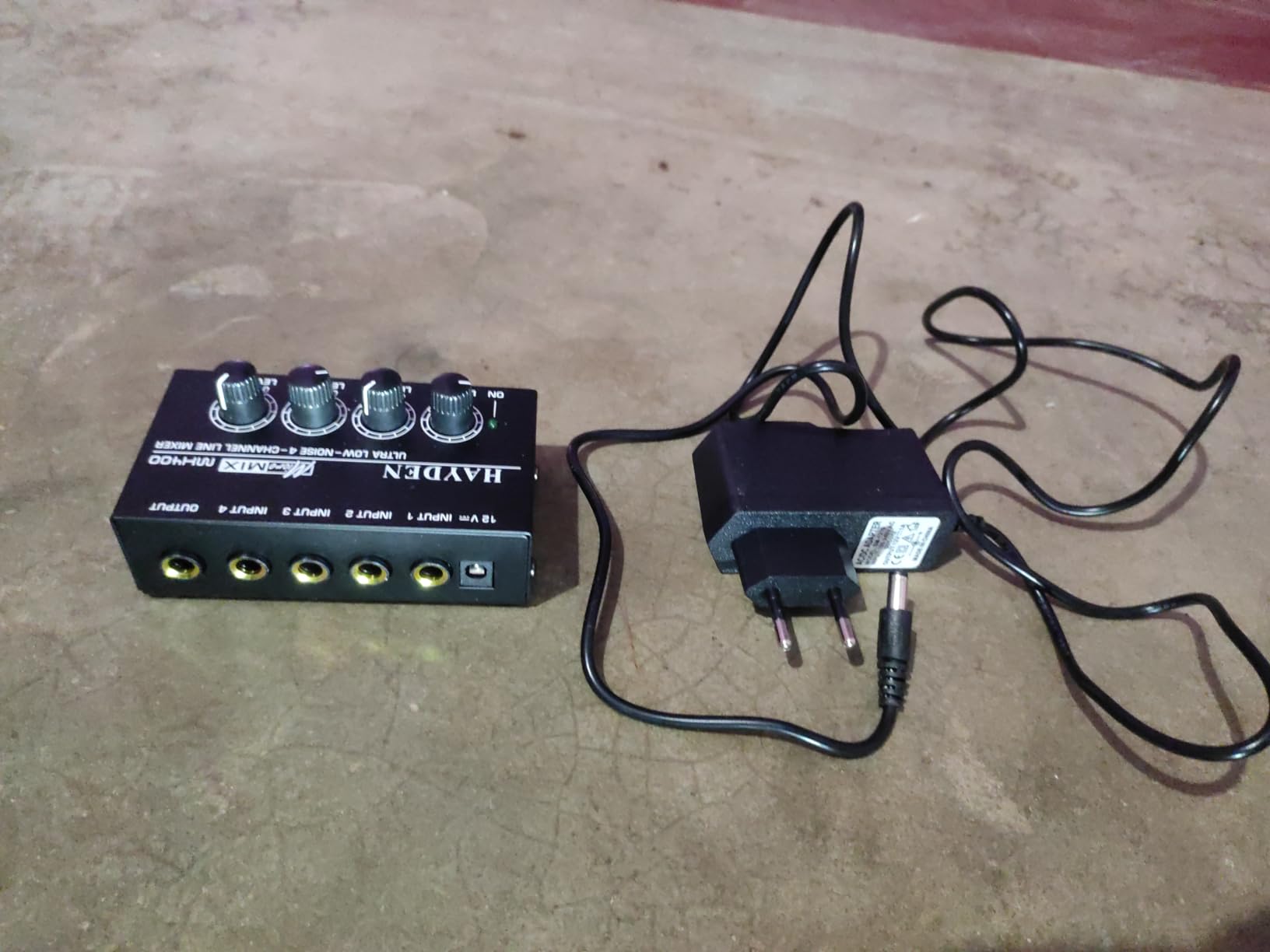 HAYDEN MX400 Ultra Low-Noise 4-Channel line mixer Audio Micro Mixer for ...