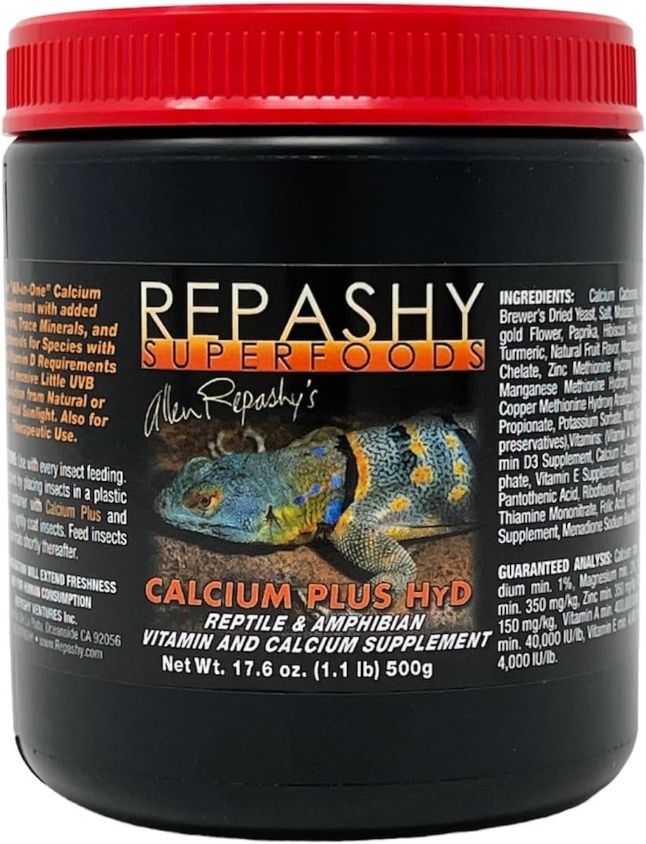 Amazon.com : Repashy Calcium Plus HYD 17.6 oz. (1.1 lb) JAR : Pet Supplies