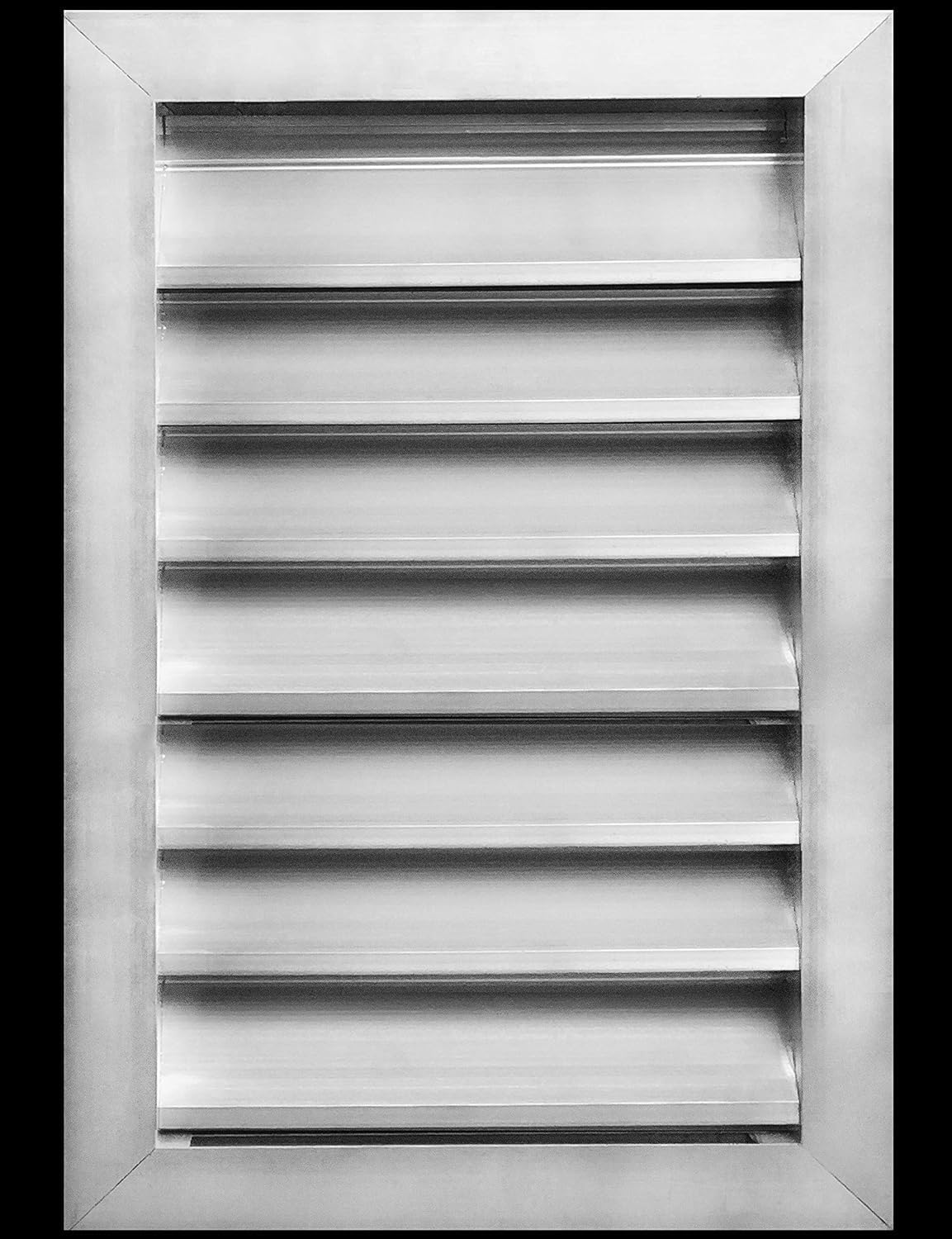 12"w X 12"h Aluminum Exterior Vent for Walls & Crawlspace - Rain ...