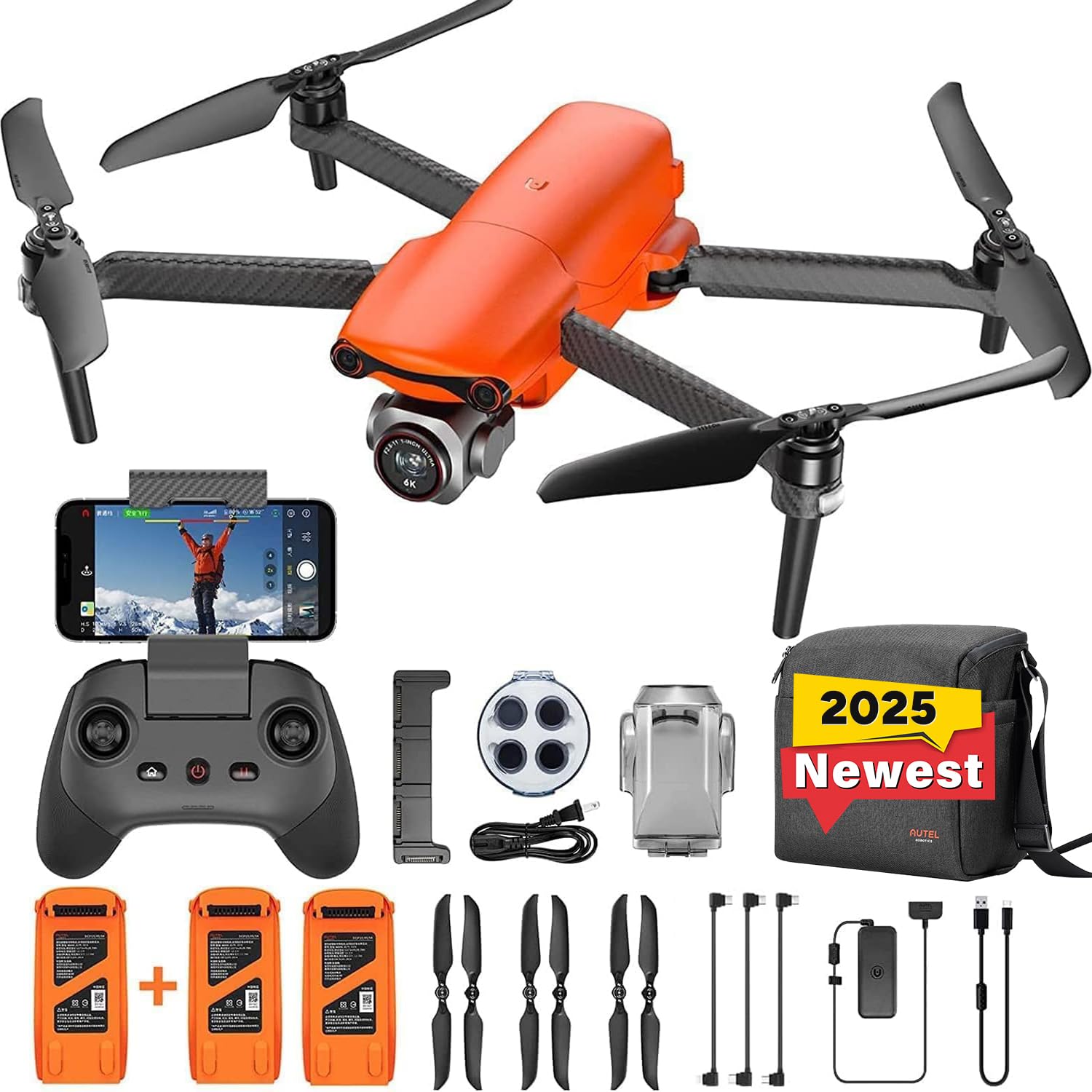 Amazon.com: Autel Robotics EVO Lite Plus Premium Bundle, Drone CMOS de ...
