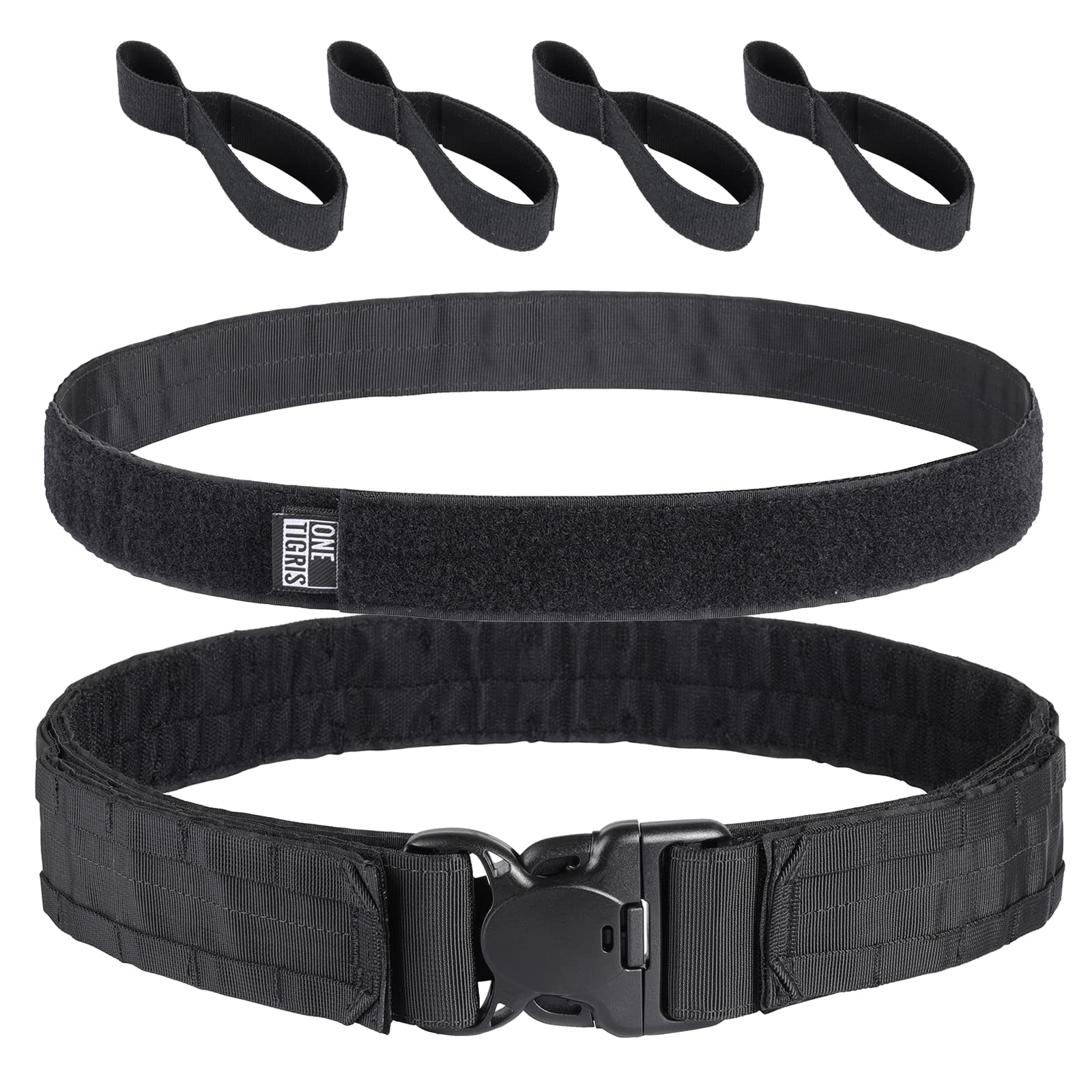 Buy OneTigris Belt - Quick Release MOLLE Battle Belt Airsoft War Range ...