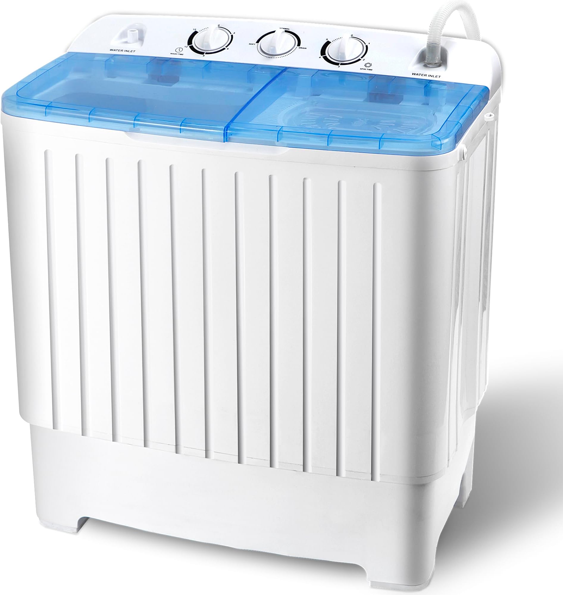 Amazon.com: Portable Washing machine 17.6Lbs Capacity Mini Washer and ...