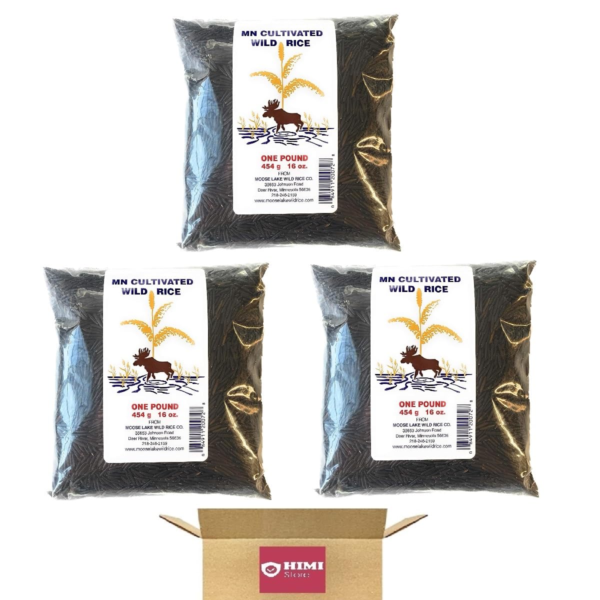 Amazon.com : Minnesota Cultivated Wild Rice with Recipes - Variety Pack ...