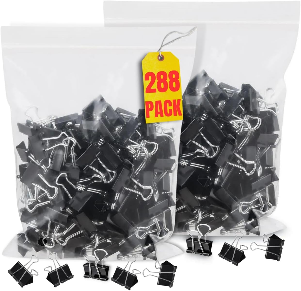 Amazon.com : Always23 Small Binder Clips, Mini Binder Clips, Paper ...