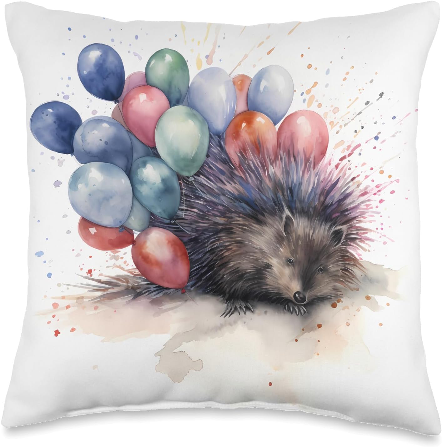 Amazon.com: Porcupine Having Fun With Balloons Quills Playing A ...