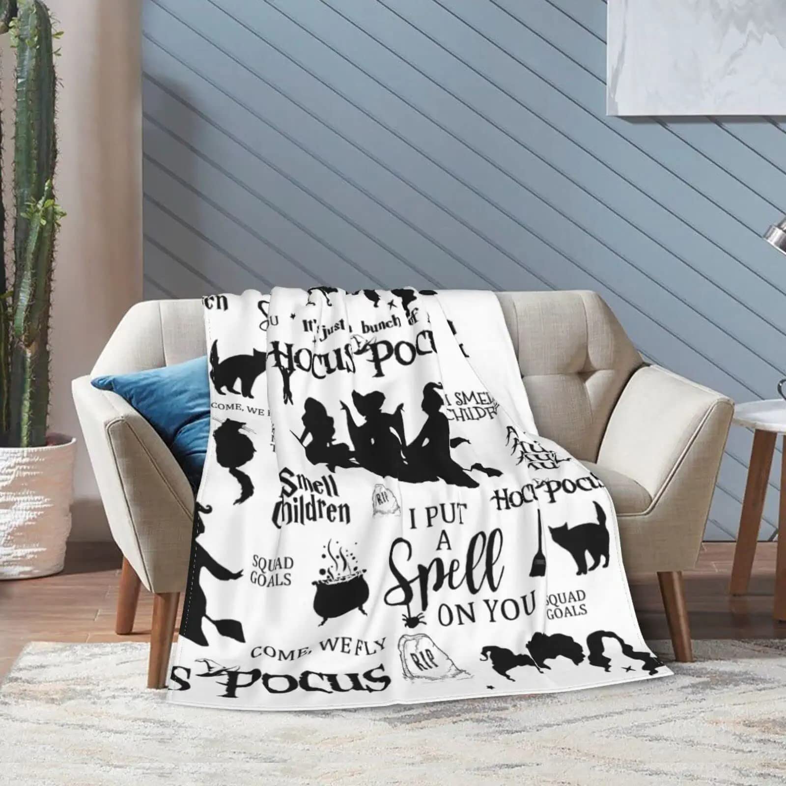 Funny Blanket Throw Flannel Fleece Blankets Sanderson Sisters Soft ...