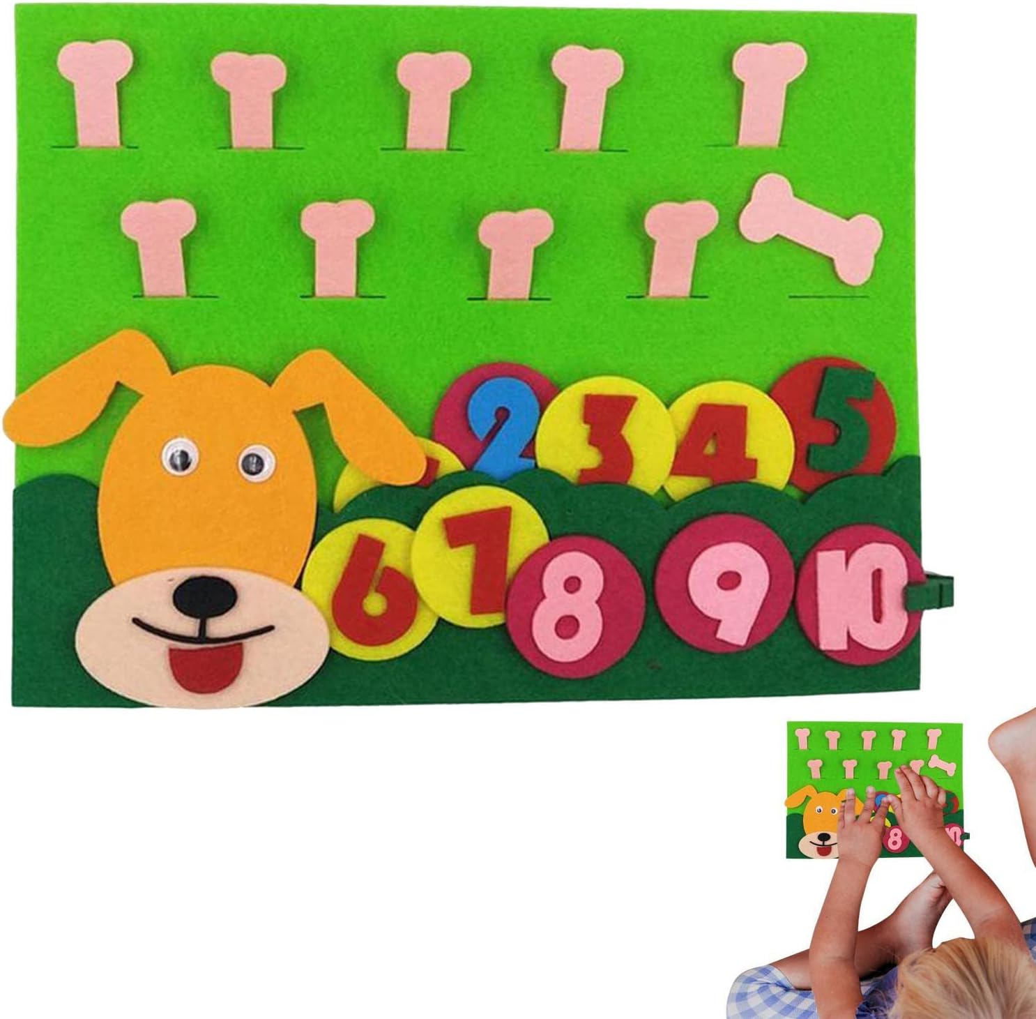 Yimin Addition and Subtraction Games,Montessori Finger Numbers Counting ...