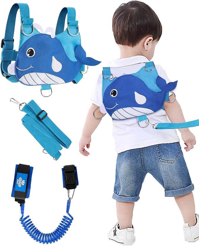 Lehoo Castle Reins for Toddlers Boys, 4 in 1 Toddler Reins for Walking ...