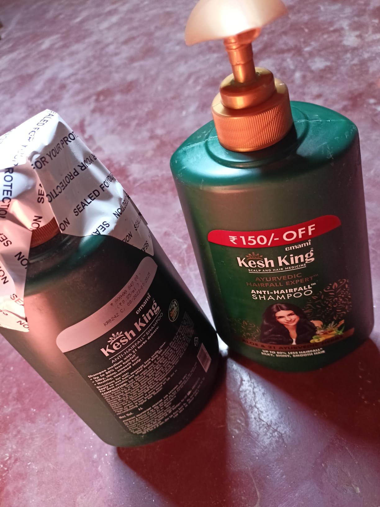 Buy Kesh King Ayurvedic Anti Hairfall Shampoo Reduces Hairfall, 21 ...