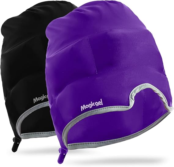 Amazon.com: Magic Gel Migraine Ice Head Wrap | Migraine & Headache ...