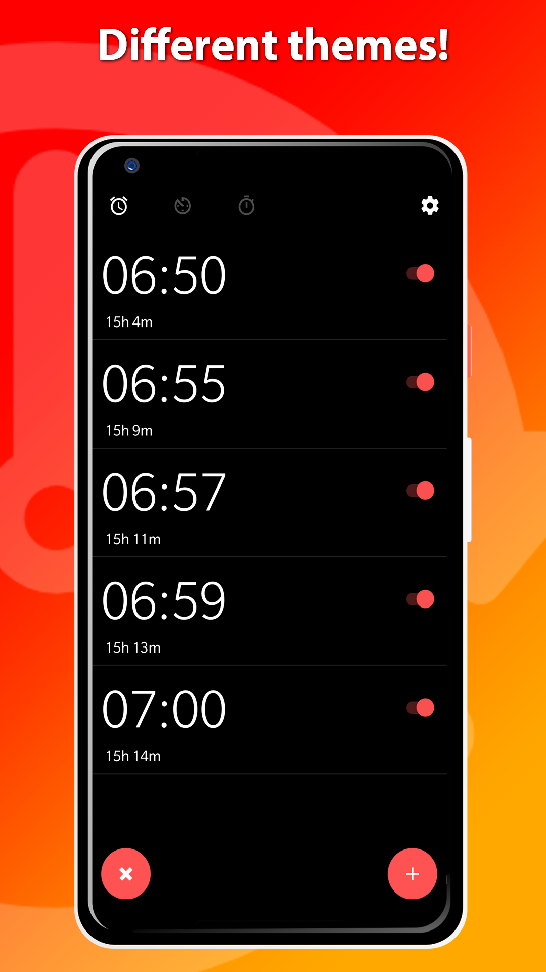 OneClock - Alarm - Set multiple alarms with one click! - App on Amazon ...