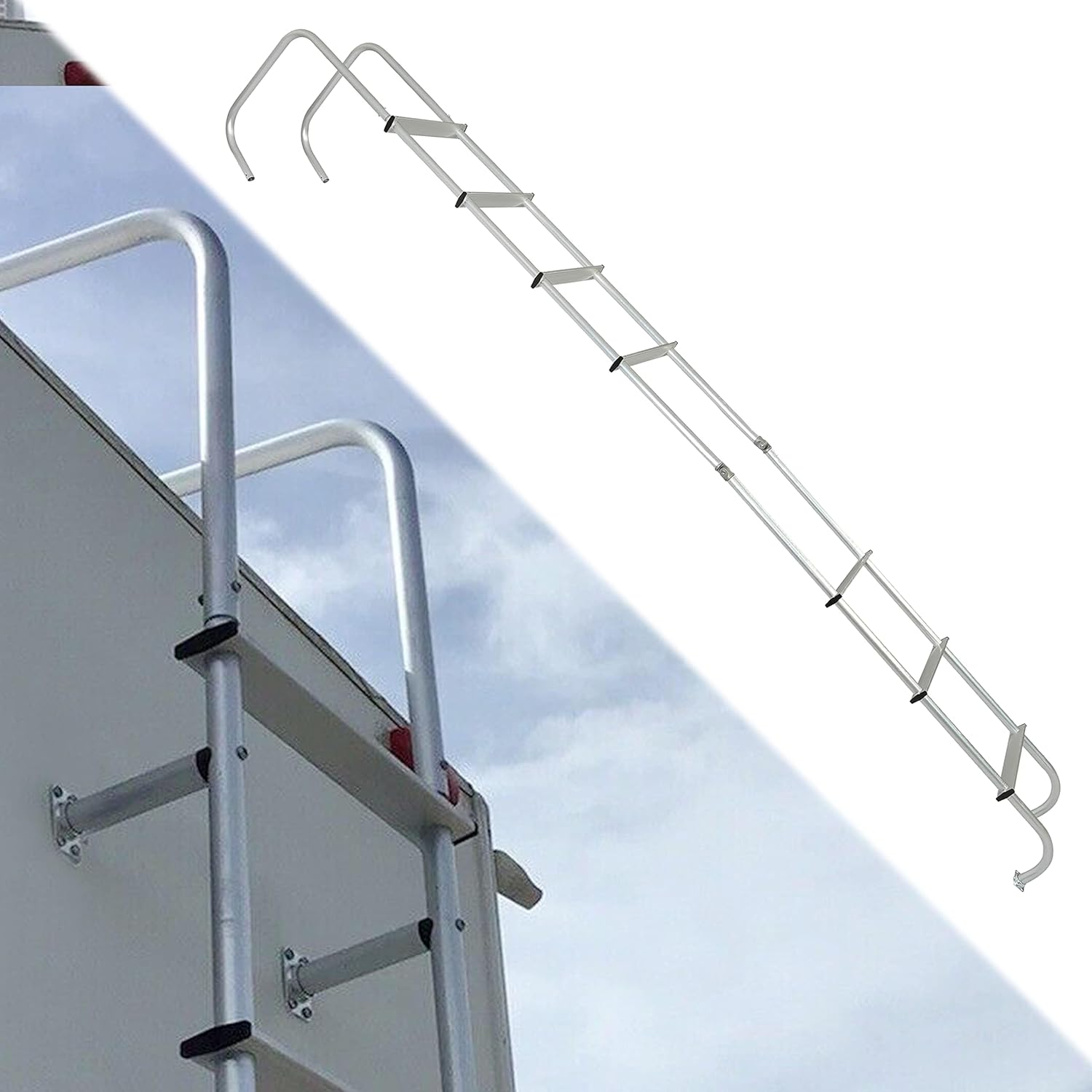 Amazon.com: Universal Motorhome Straight Ladder Exterior RV 250LBS ...