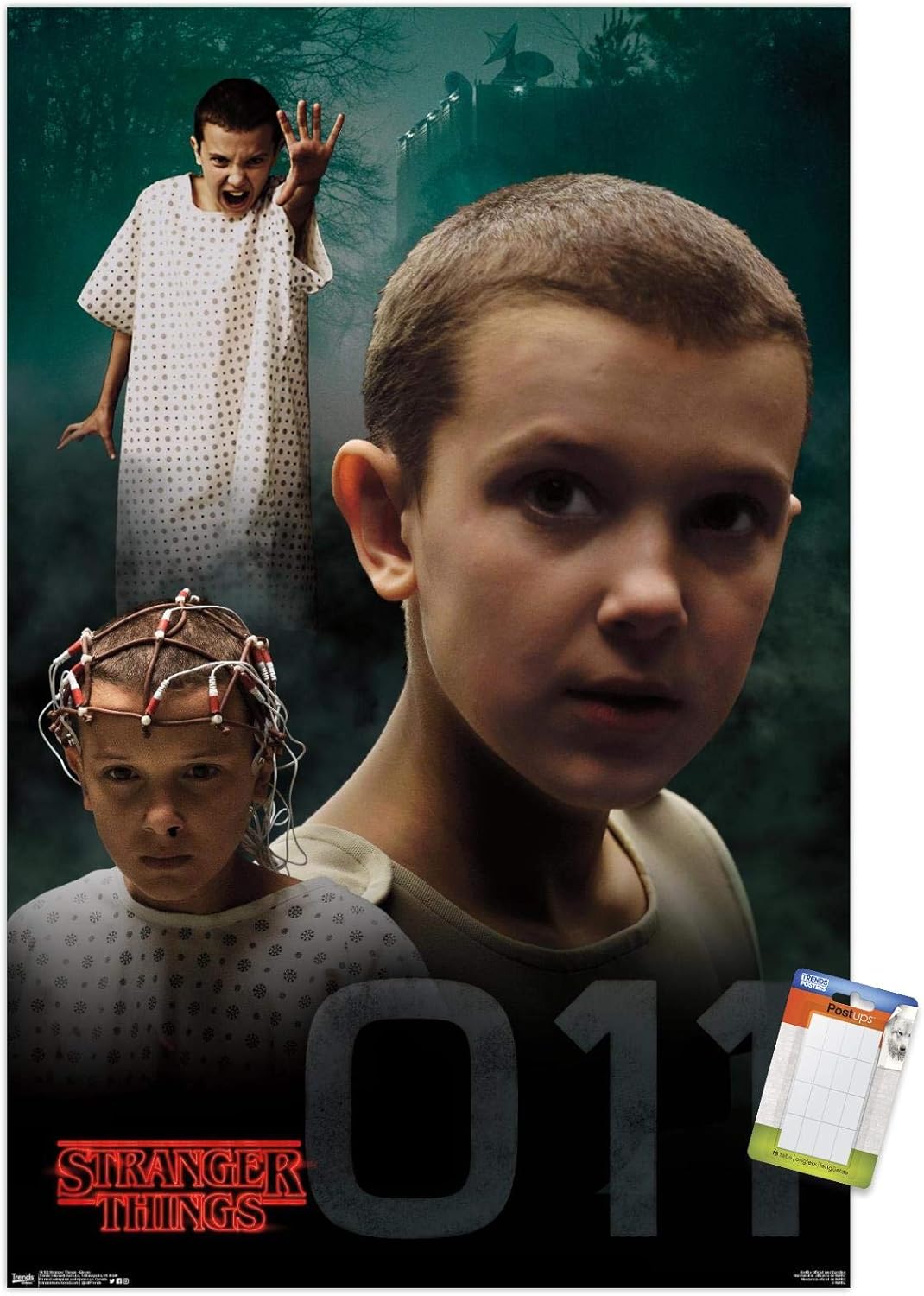 Amazon.com: Trends International Netflix Stranger Things-Eleven Wall ...