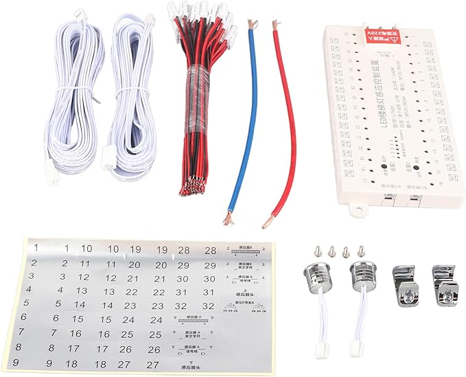Motion Sensor Stair Light Controller Kit, DC 12V/24V Intelligent LED ...
