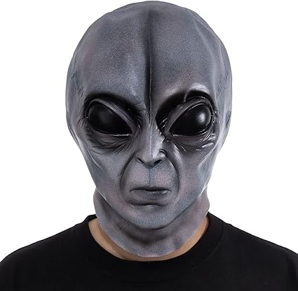 Amazon.com: Vmonke Realistic Alien Face Masks Extraterrestrial ...