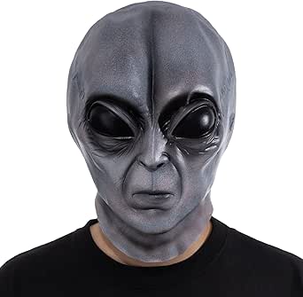 Amazon.com: Vmonke Realistic Alien Face Masks Extraterrestrial ...