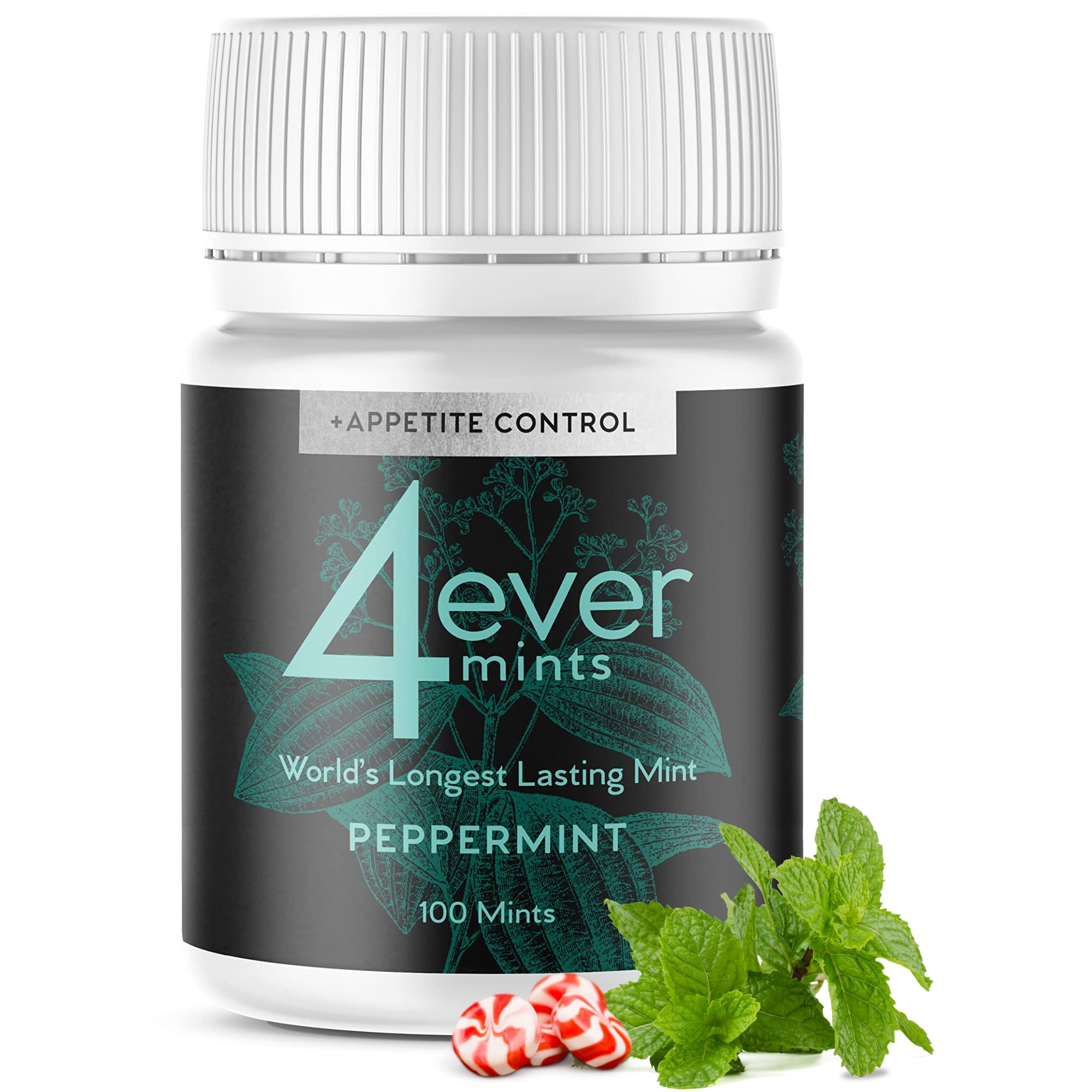 NeuOra Microceuticals 4everMint Pastilha Bucal de Hortelã-Pimenta de ...
