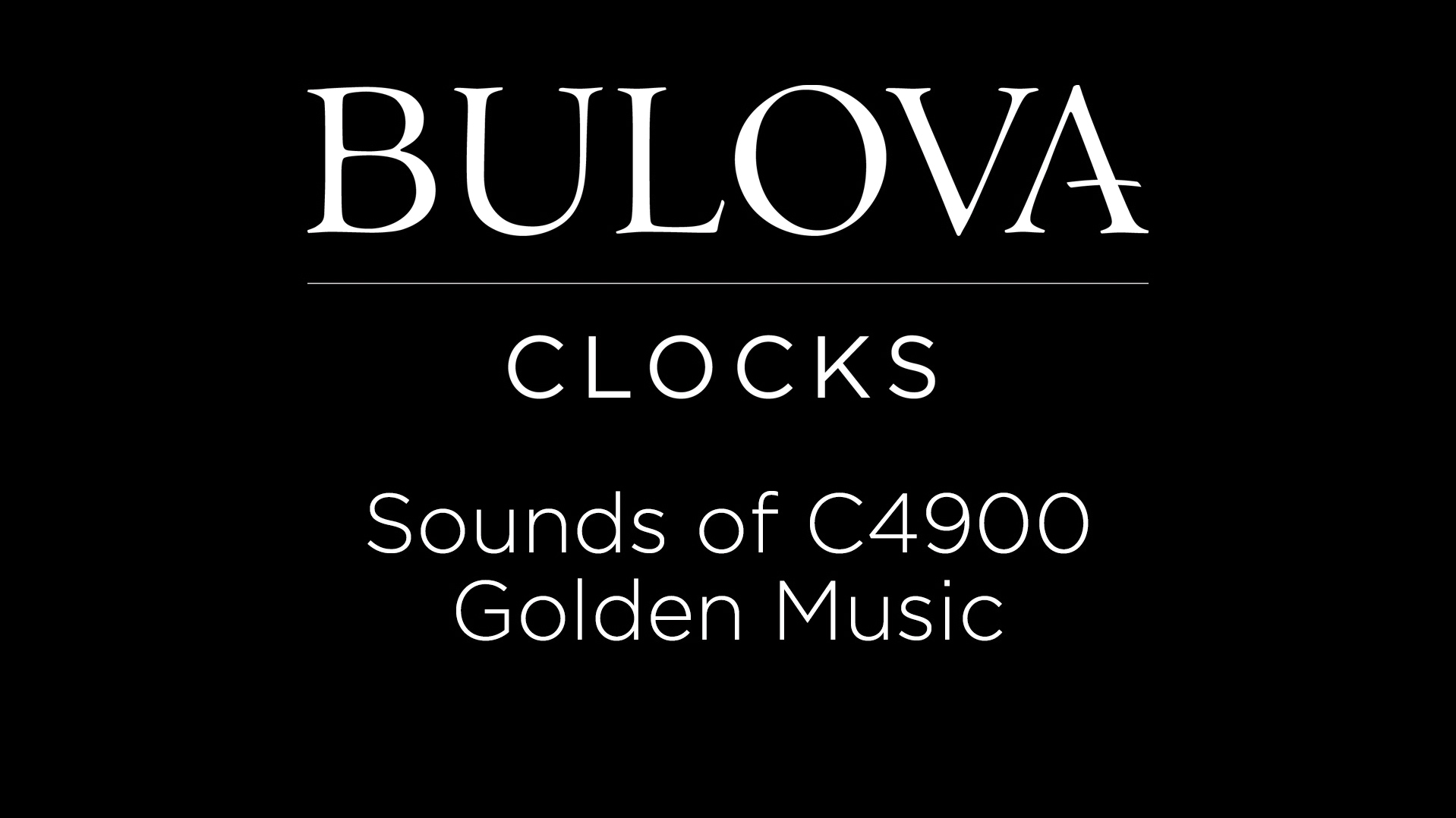 Watch Bulova C4900 Golden Music Sounds on Amazon Live
