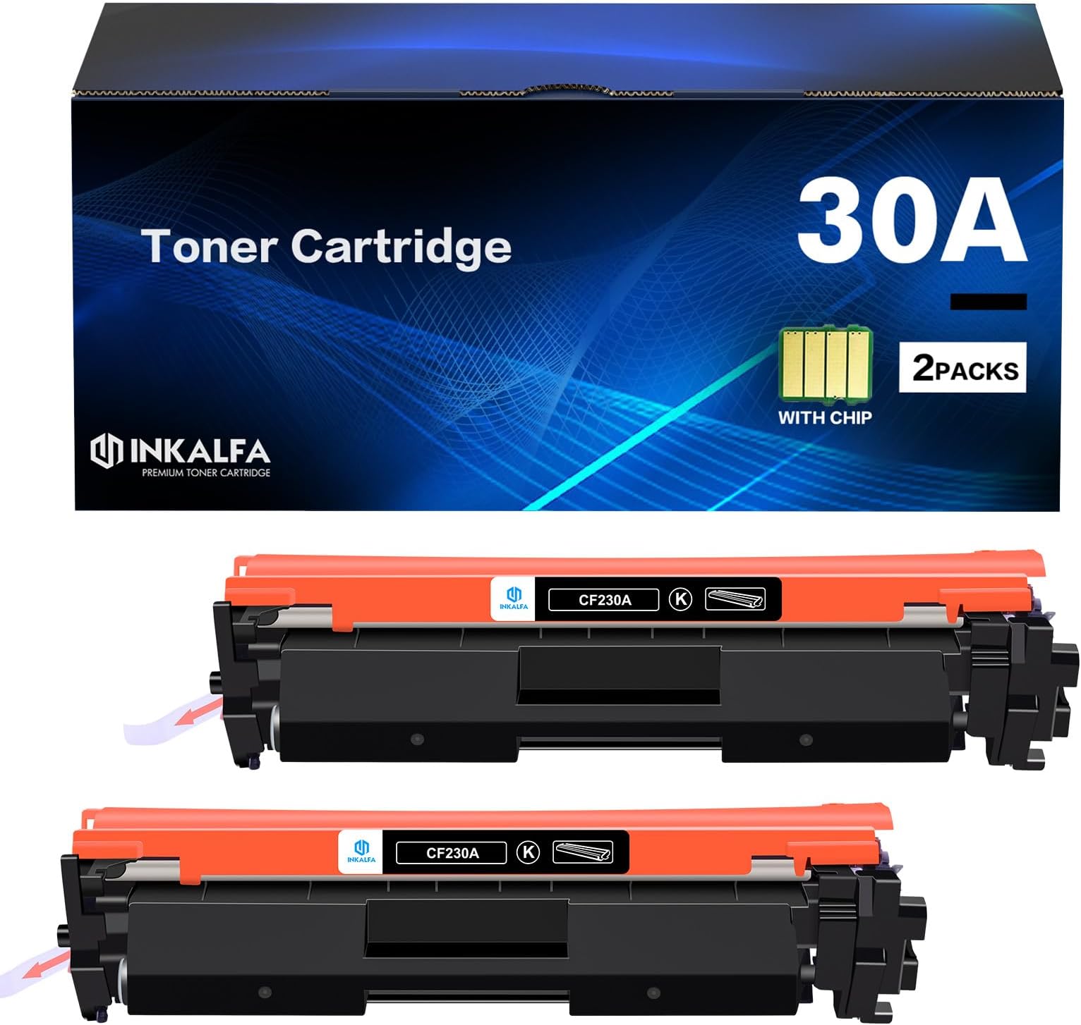 Amazon.com: Hp 508A (CF360A) Black Original Toner Cartridge, 2-Pack ...