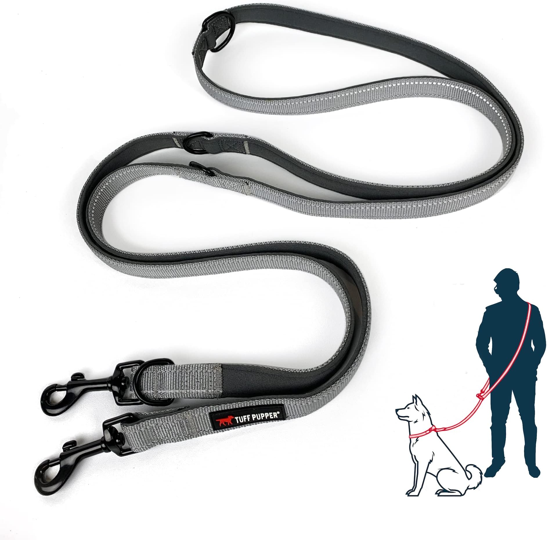 Amazon.com : 2 Hounds Freedom No Pull 1 Inch Training Leash ONLY Works ...