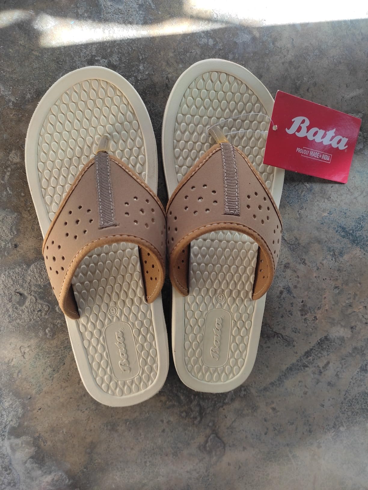 Buy Bata Sunshine WomenNEW SUNDROP ESlipper UK 3 Color Brown (5714939 ...