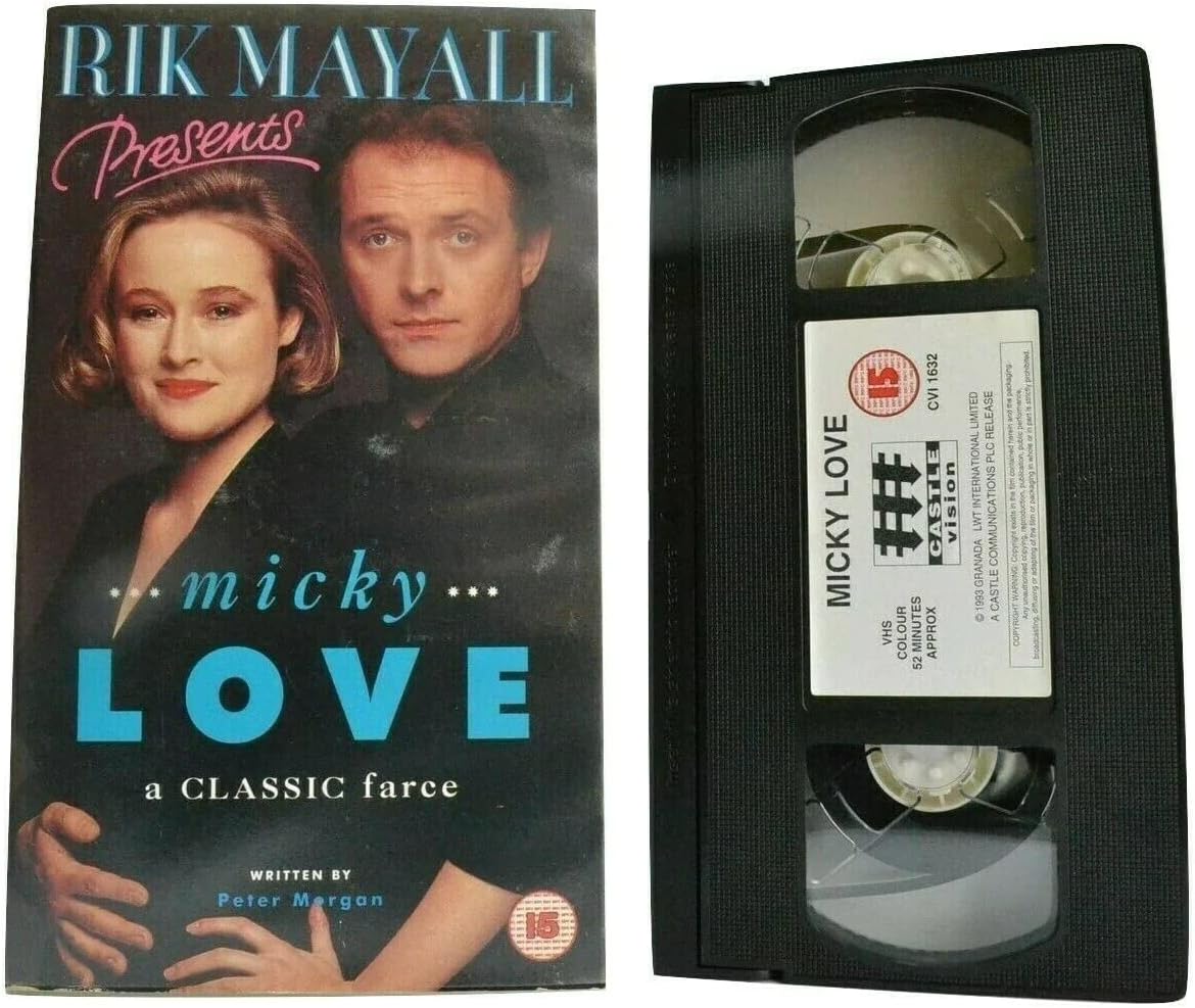 Amazon.com: Micky Love [VHS] : Rik Mayall, Nick Hancock, Jennifer Ehle ...