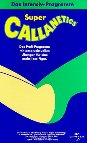 Super Callanetics - Das Intensiv-Programm [VHS] : Amazon.de: DVD & Blu-ray