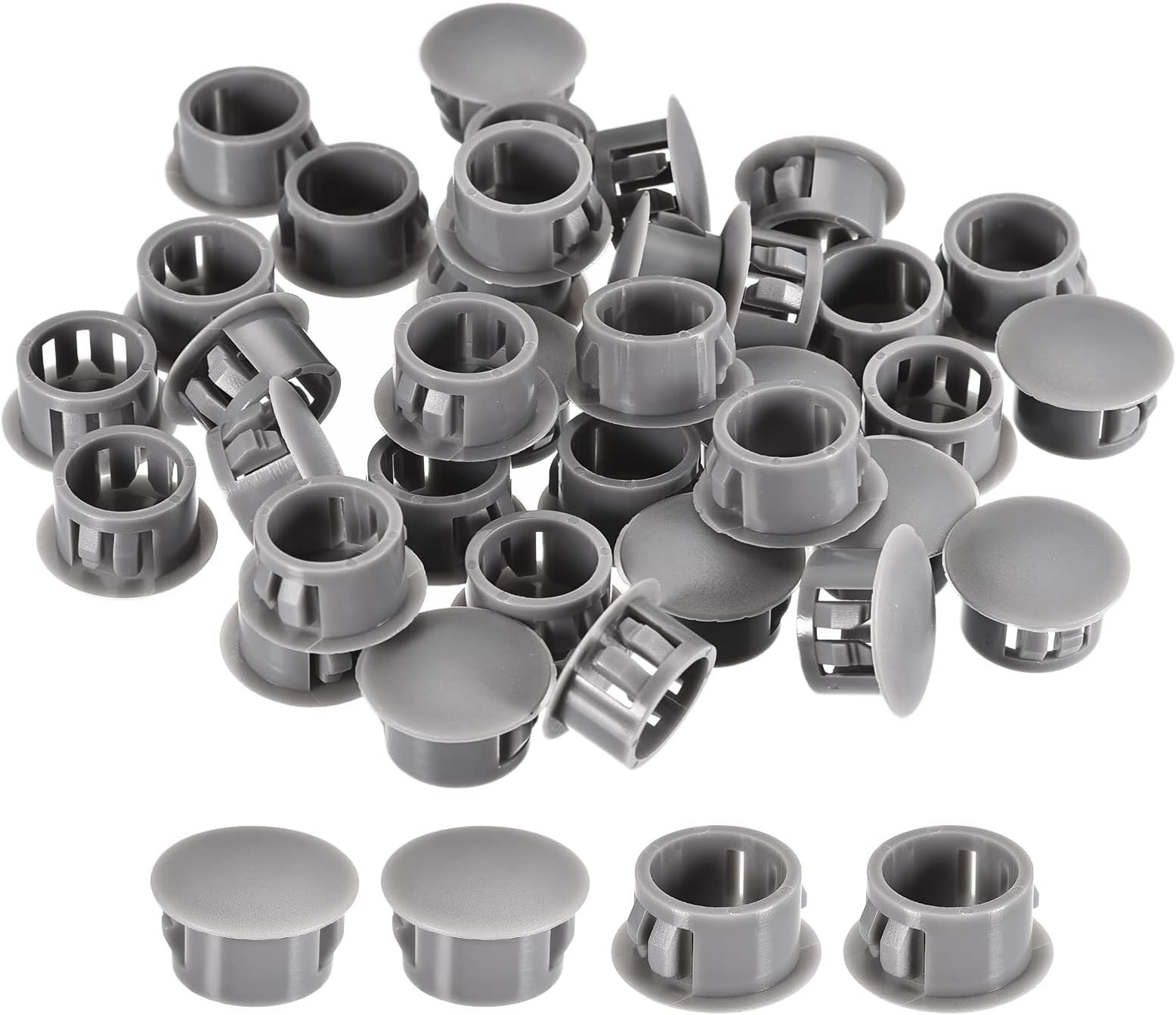 Amazon.com: uxcell 1-3/8" Plastic Hole Plugs, 16Pcs Flush Type Panel ...