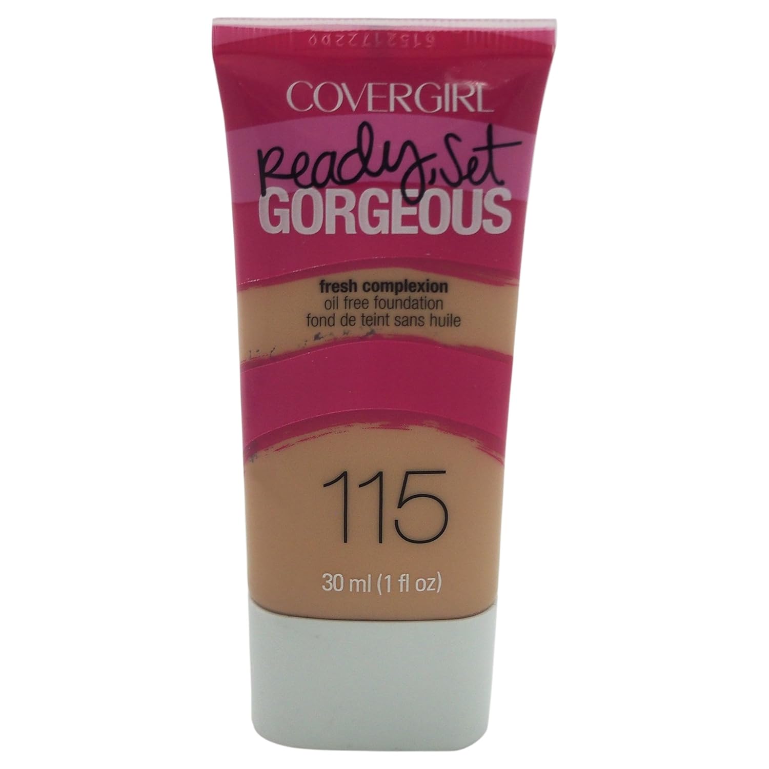 Amazon.com : COVERGIRL Ready Set Gorgeous Foundation Buff Beige 115, 1 ...