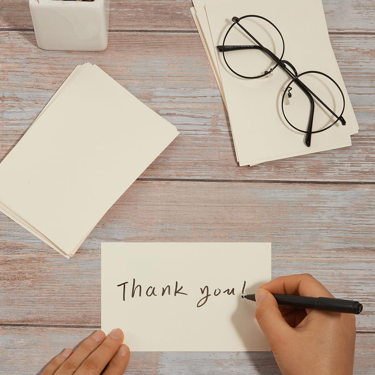 Snapklik.com : 50 Sheets Blank Cardstock Paper 250 GSM Thick Heavy ...