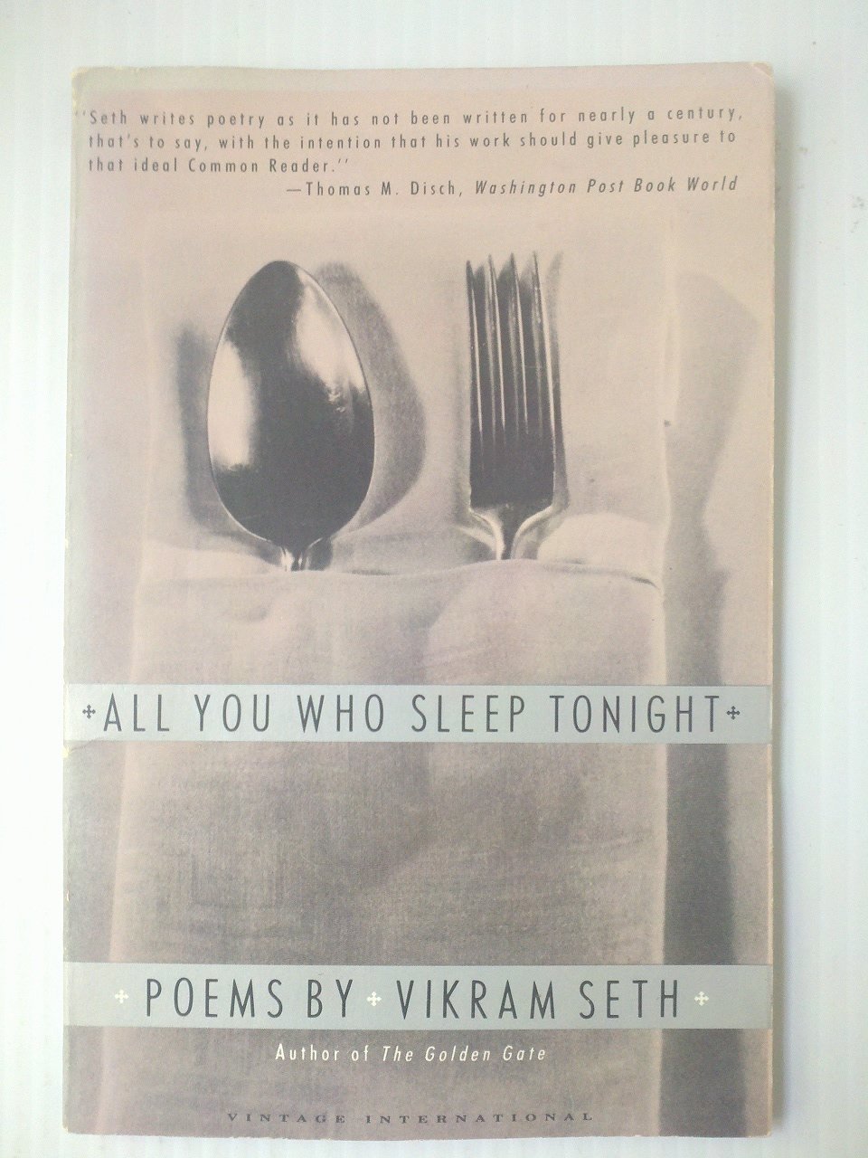 All You Who Sleep Tonight: Poems: Seth, Vikram: 9780679730255: Amazon ...