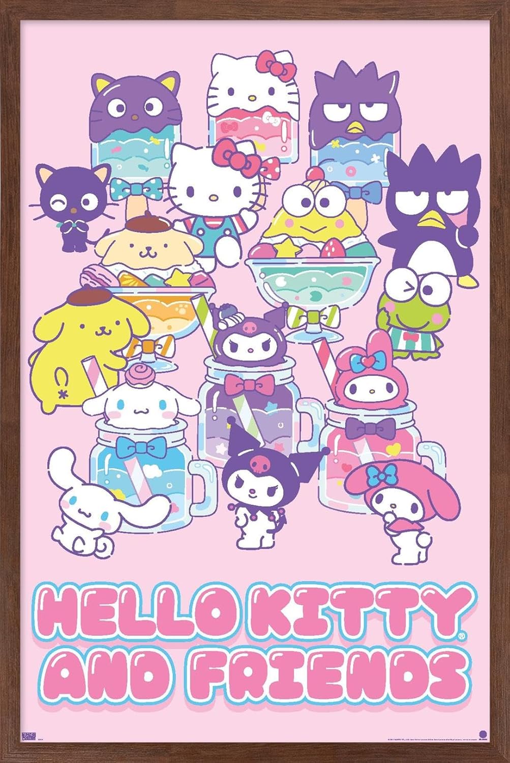 Amazon.com: Trends International Hello Kitty and Friends: 24 Summer ...