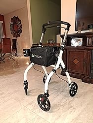 Amazon.com: Helavo Easy Foldable Lightweight Indoor Walker with Tray ...