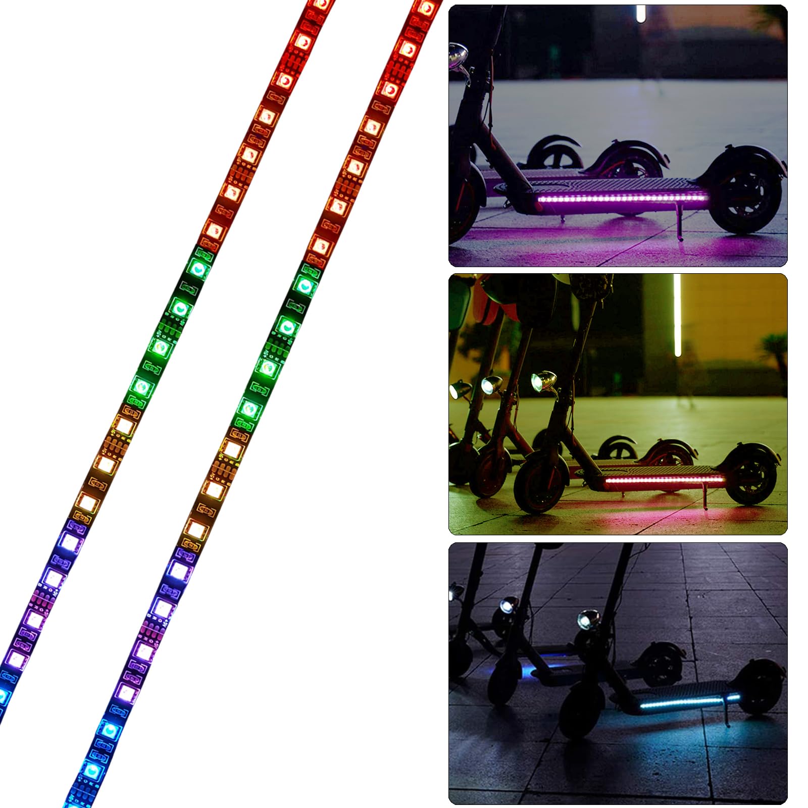 Valart Electric Scooter Strip Light - LED Strip Light Continuous ...