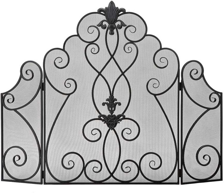 Amazon.com: Scrollwork Fireplace Screen by Midwest CBK : Home & Kitchen