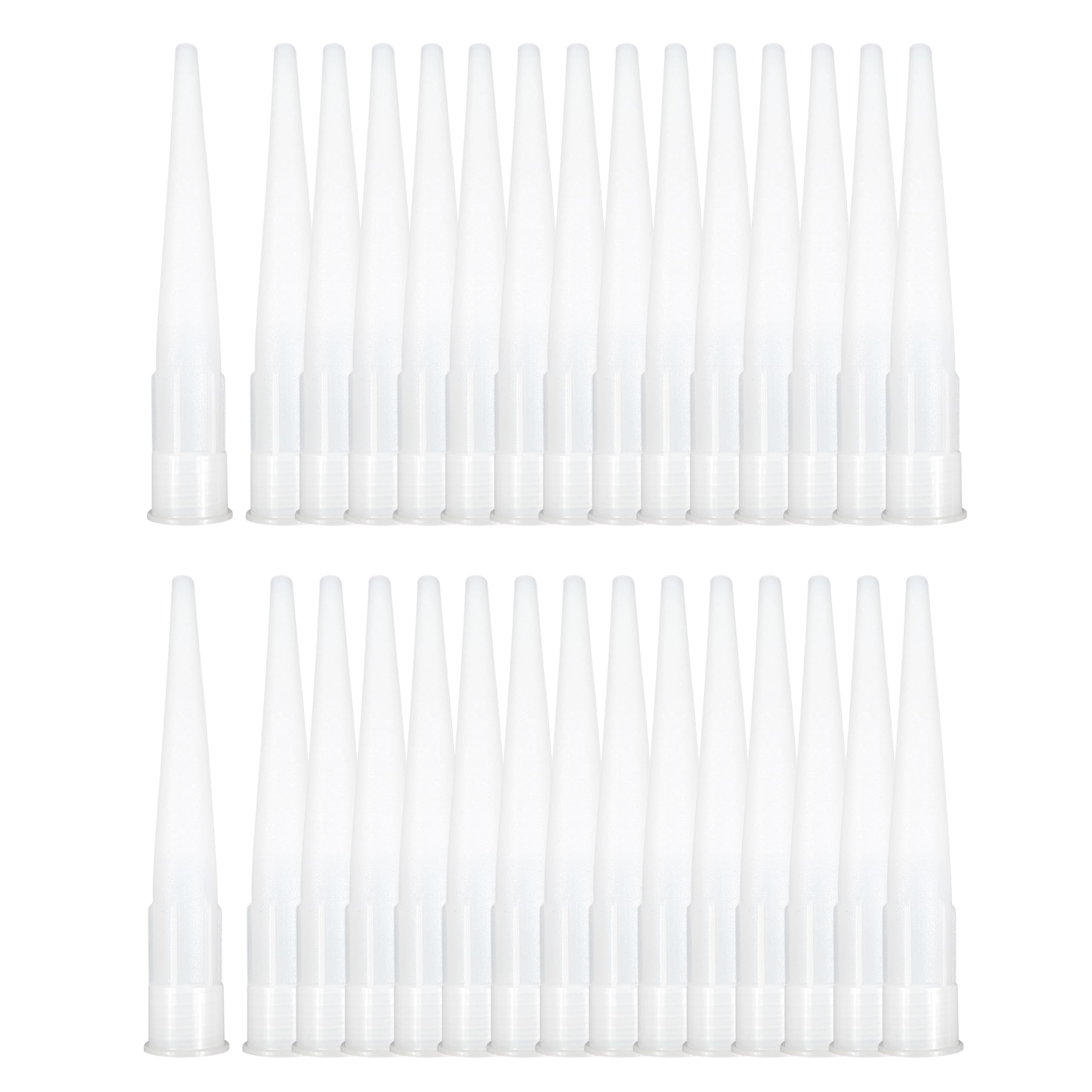 IDGGDI 30pcs Plastic Caulking Gun Extender Caulk Nozzle Tip Tool for ...
