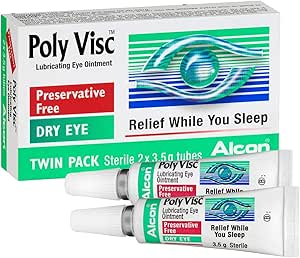 Polyvisc Eye 3.5g x2 Eye Ointment : Amazon.com.au: Health, Household ...