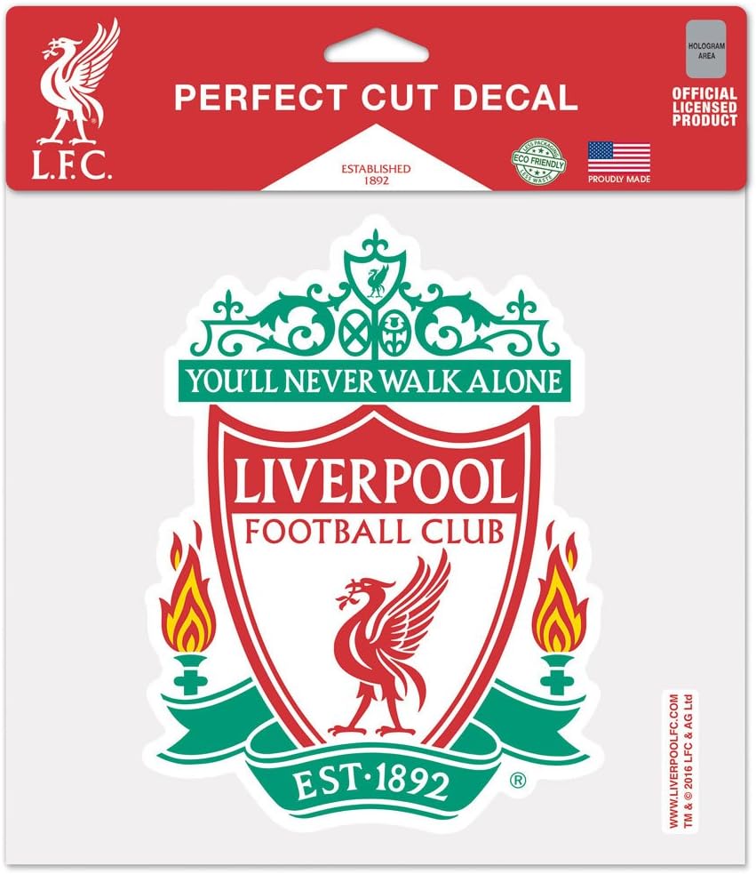 Liverpool Football Club 8"x8" Logo Decal : Amazon.ca: Sports & Outdoors