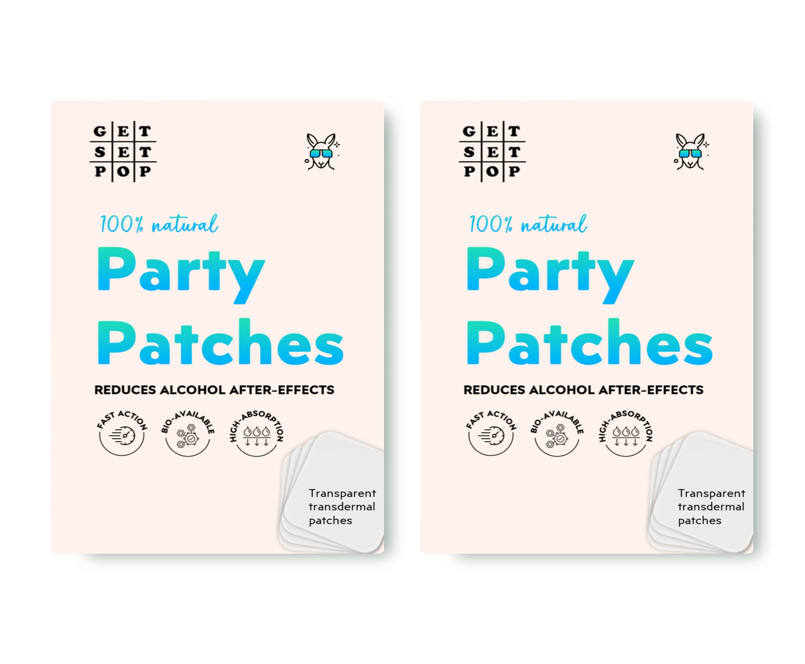 GetSetPop Party Patches | Prevent hangovers | Support liver | Promote ...