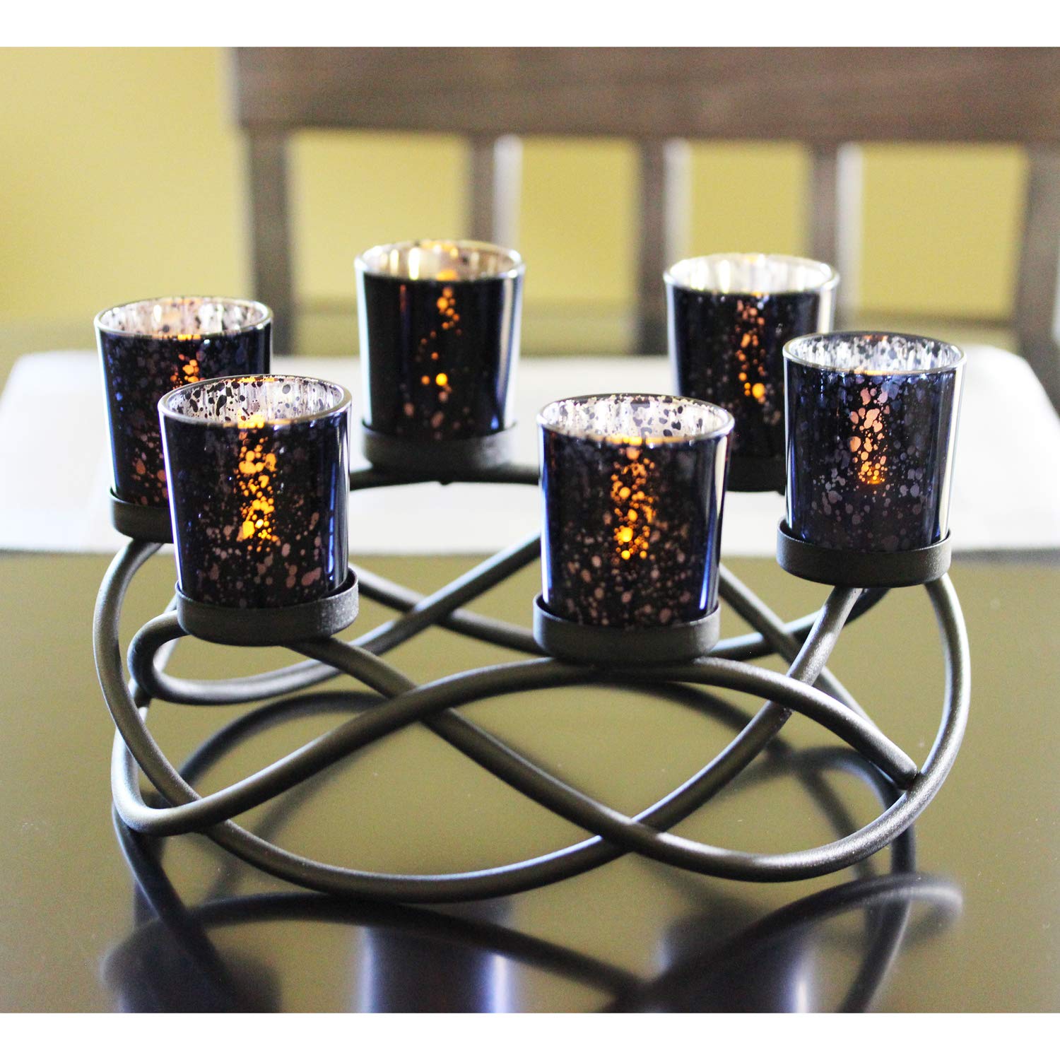 Candle Centerpieces For Round Table