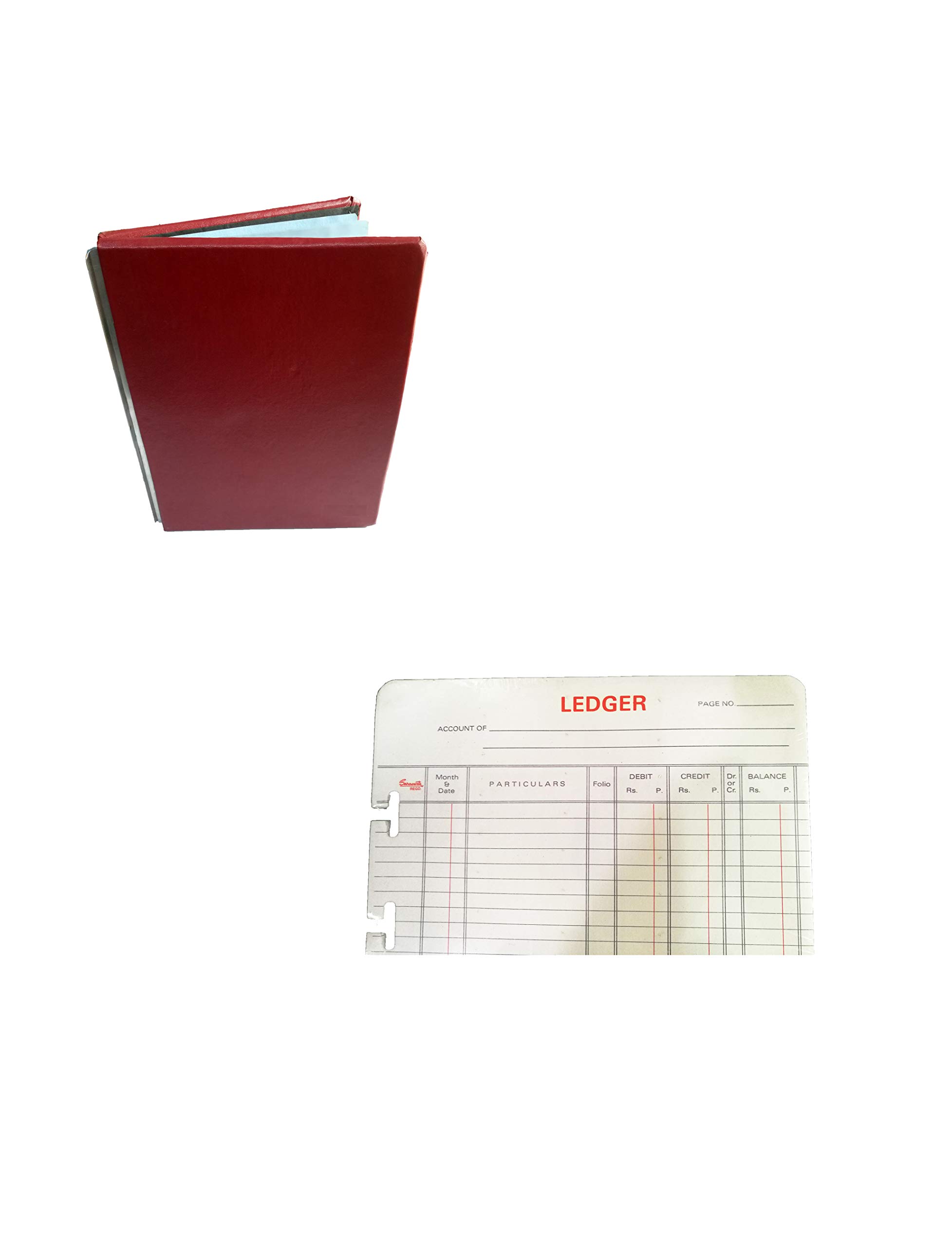 LRS Loose Sheet Binder Account Book (Binder + Index + Ledger) : Amazon ...