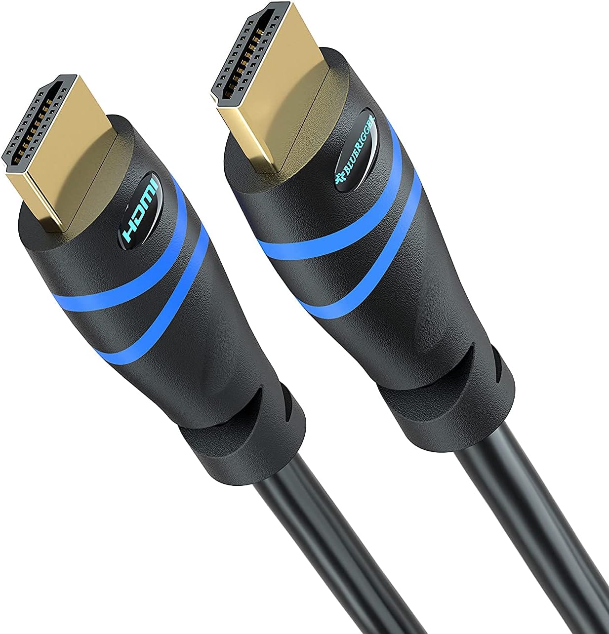Amazon.com: Postta HDMI Cable(50 Feet Blue) HDMI 2.0V Support 4K 2160P ...