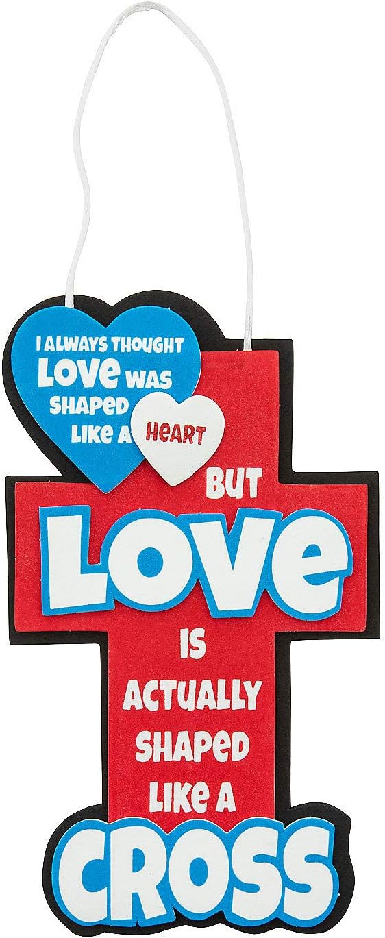 Amazon.com: The Shape of Love Sign Craft Kit - Crafts for Kids and Fun ...