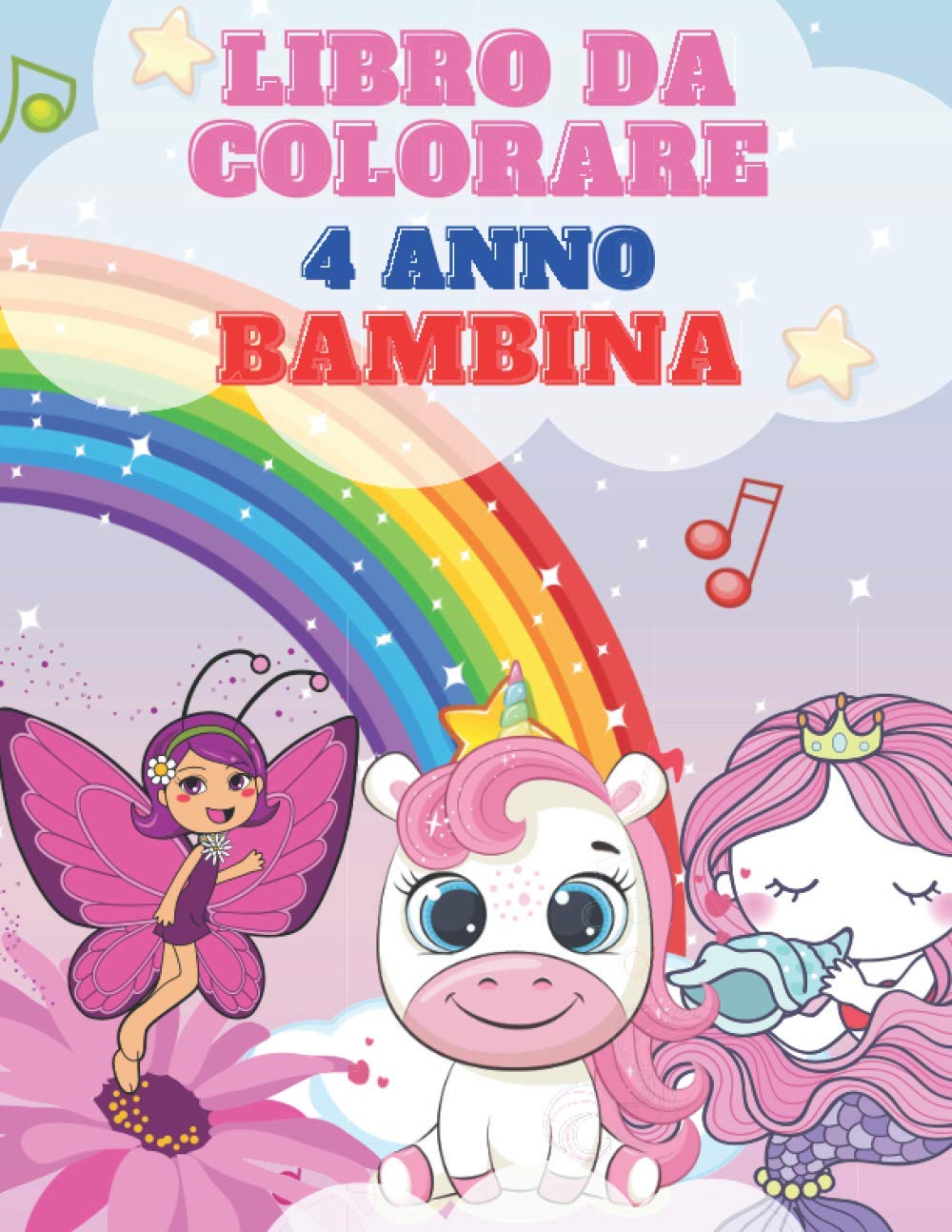 Libro Da Colorare 4 Anno Bambina Album Da Colorare Per | Desertcart Bahamas