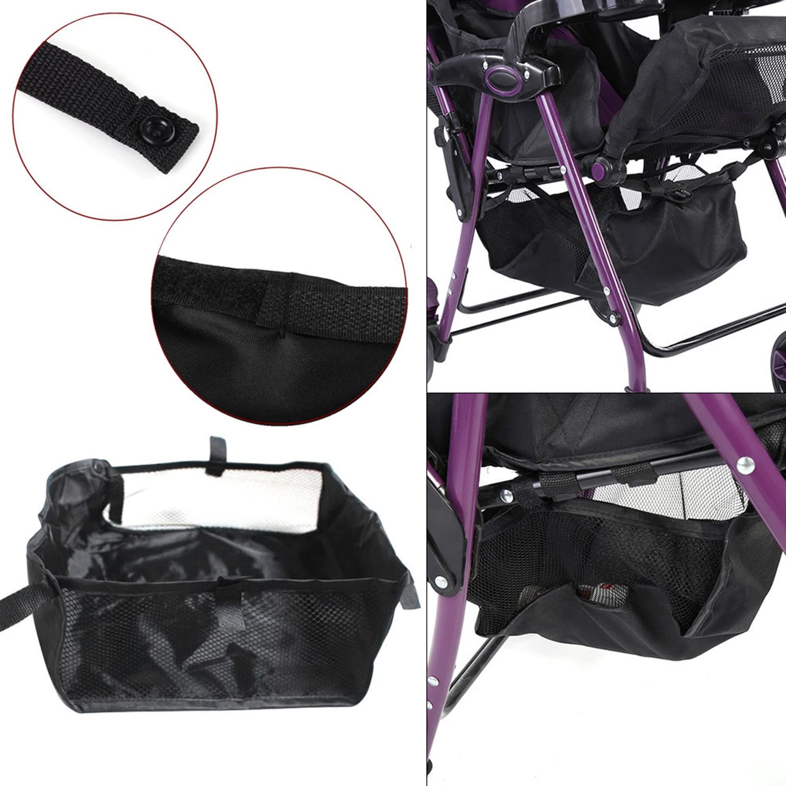Snapklik.com : Stroller Organizer, Stroller Caddy Stroller Bag Stroller ...