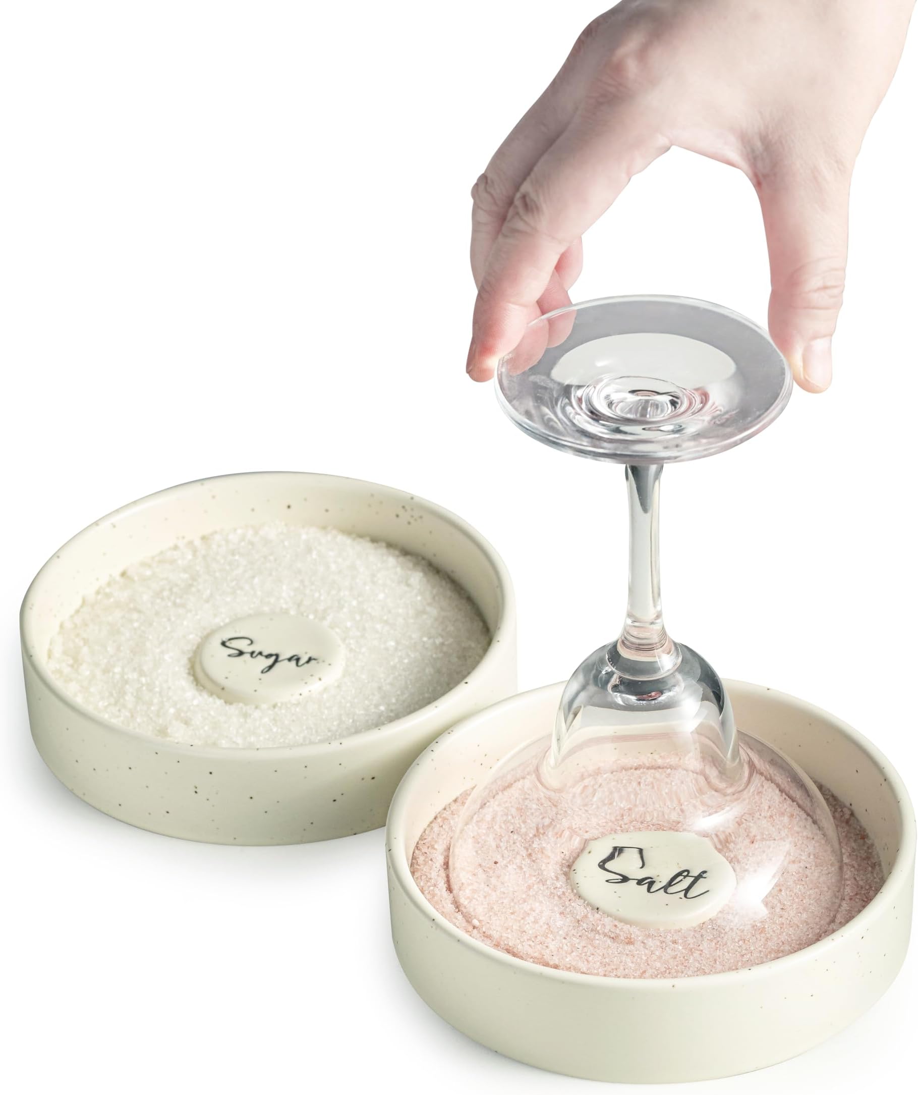 Amazon.com | Margarita Salt Rimmer Set - Bamboo Salt Rimmer for ...