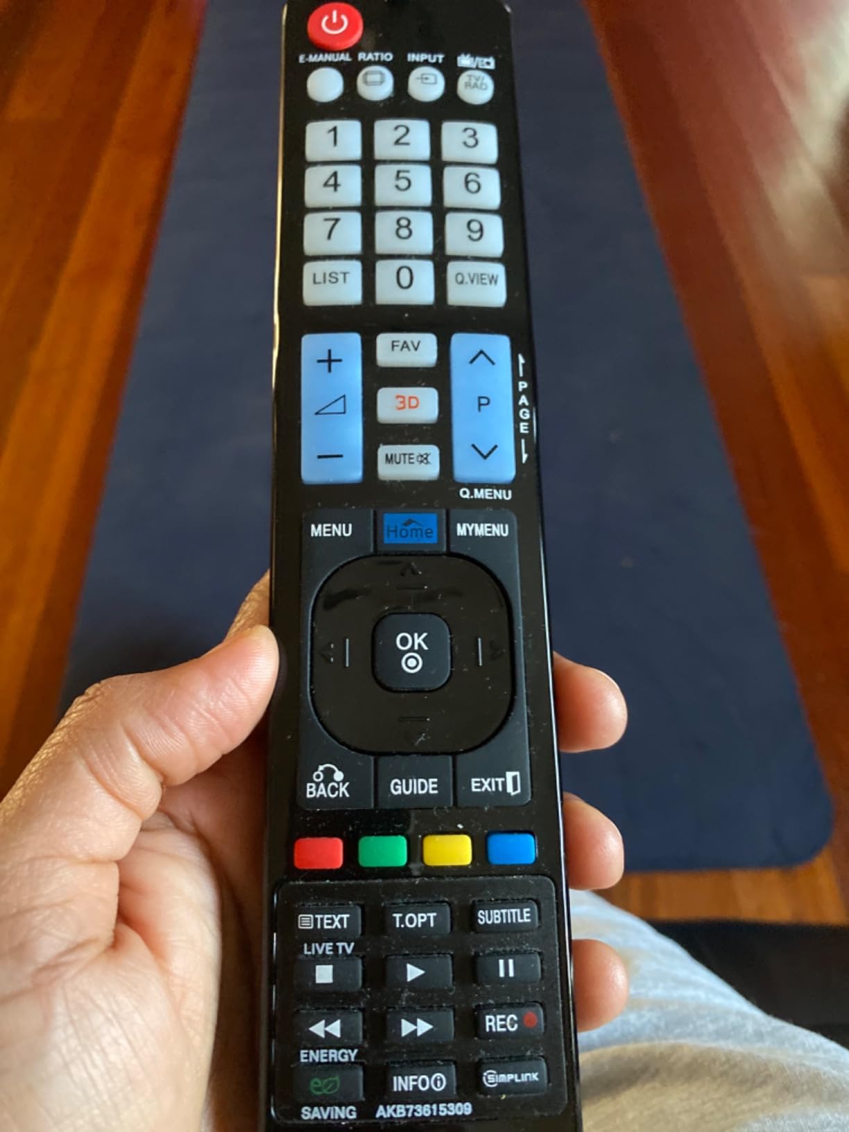 Gvirtue AKB73615309 Remote Control Compatible Replacement for LG TV ...