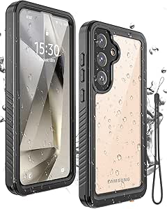 Amazon.com: Miimall for Samsung Galaxy S25 Case Waterproof,IP68 Underwater, 360 Full Heavy Duty ...