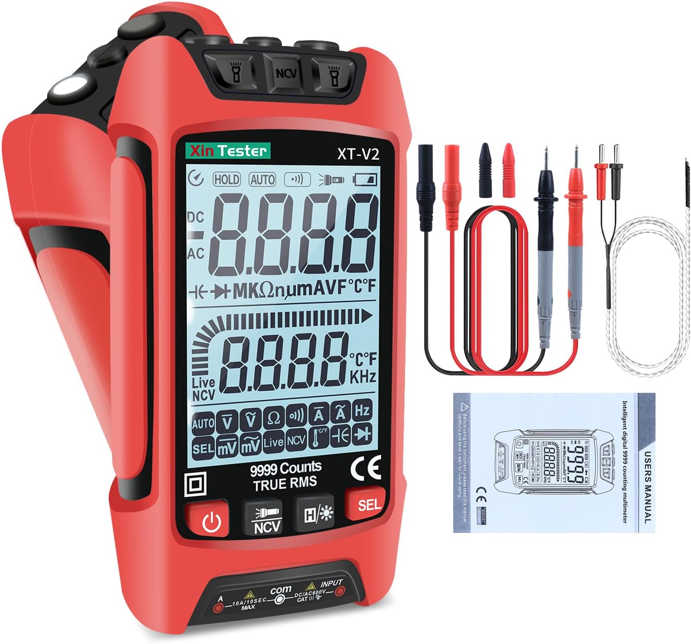 KAIWEETS HT118A Digital Multimeter, KM601s Smart Multimeter - Amazon.com